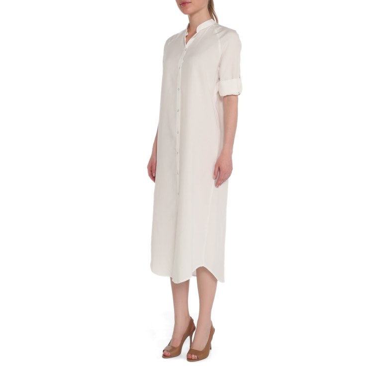 Платье женское Maison David MLY2117-1 белое XS