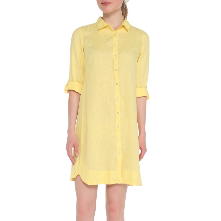 Платье женское Maison David MLY2113 желтое XS