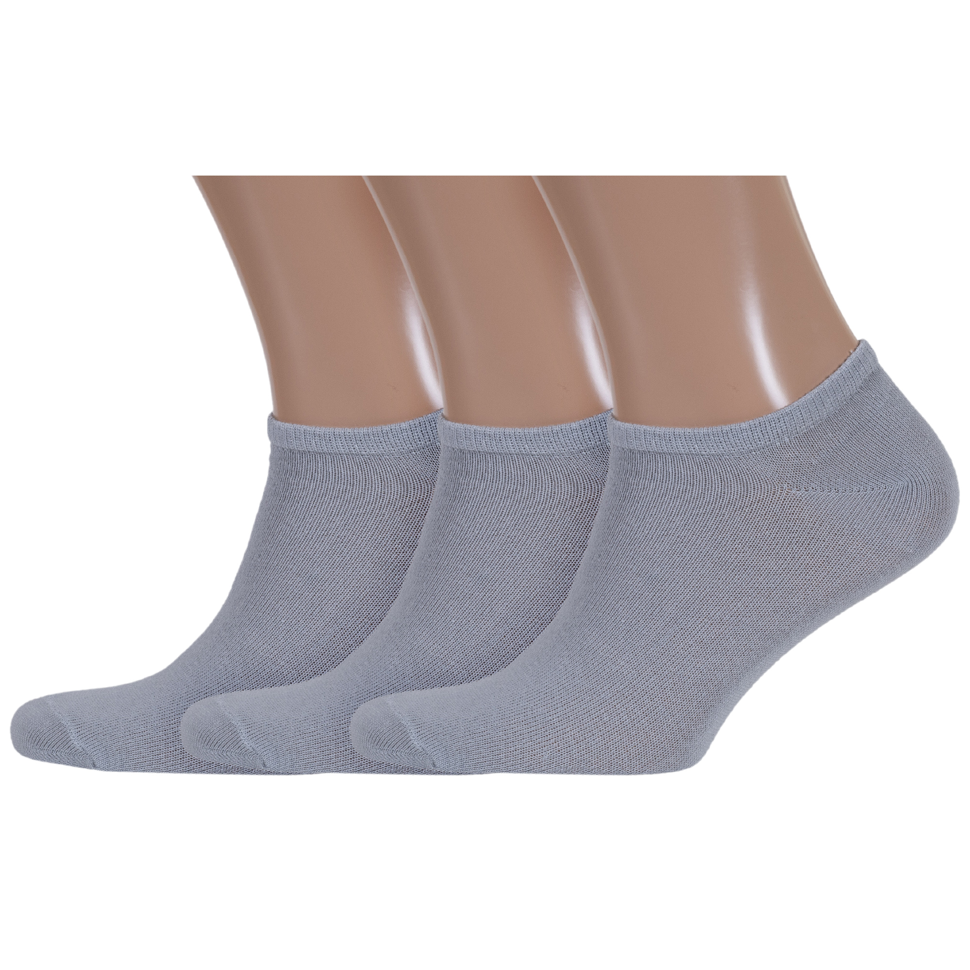 Комплект носков мужских VASILINA 3-3С3118 серых 29-31