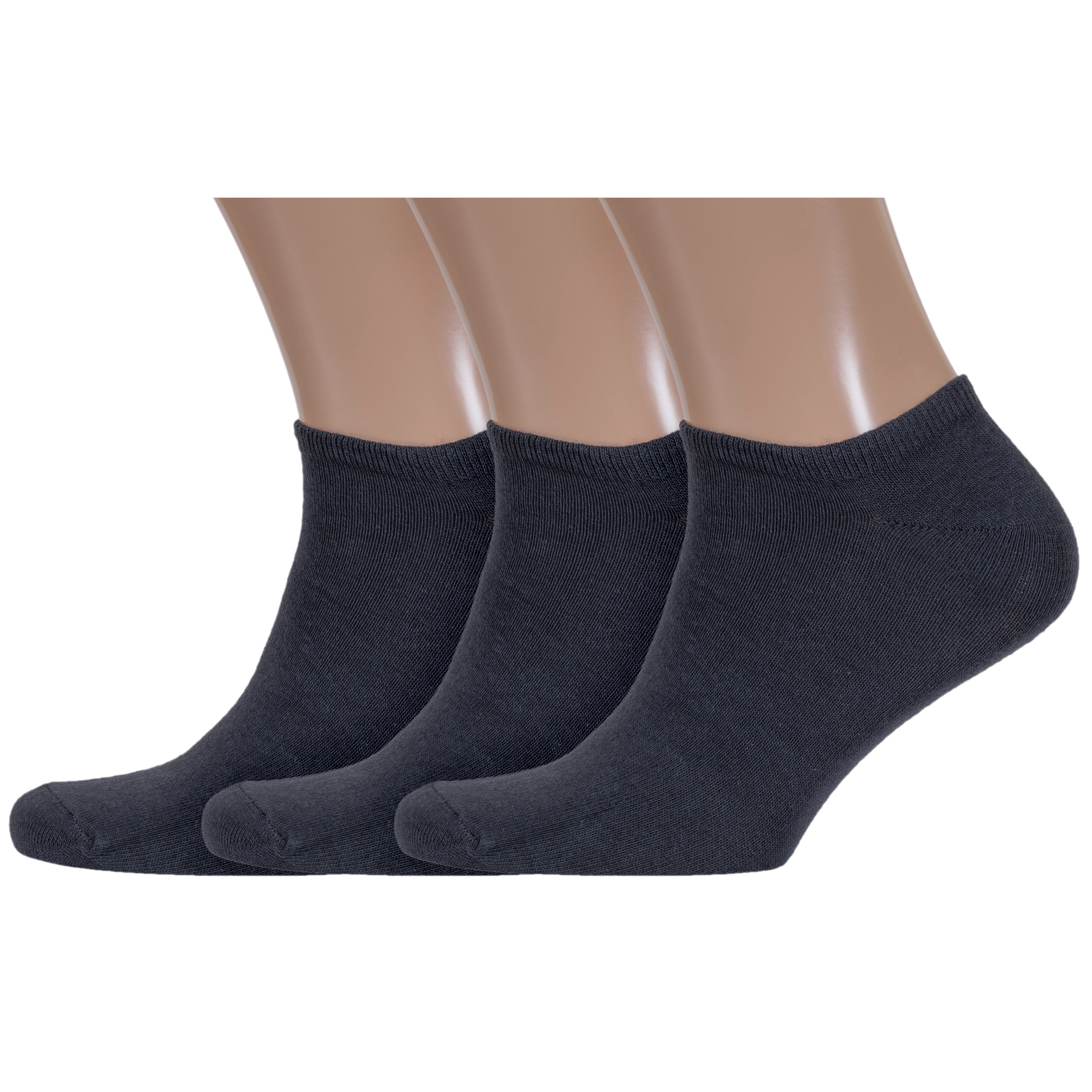 Комплект носков мужских VASILINA 3-3С3118 серых 27-29