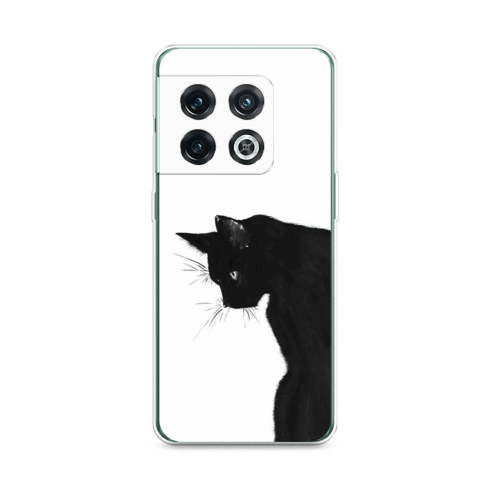 Чехол Awog на OnePlus 10 Pro / ВанПлас 10 Pro "Black cat"