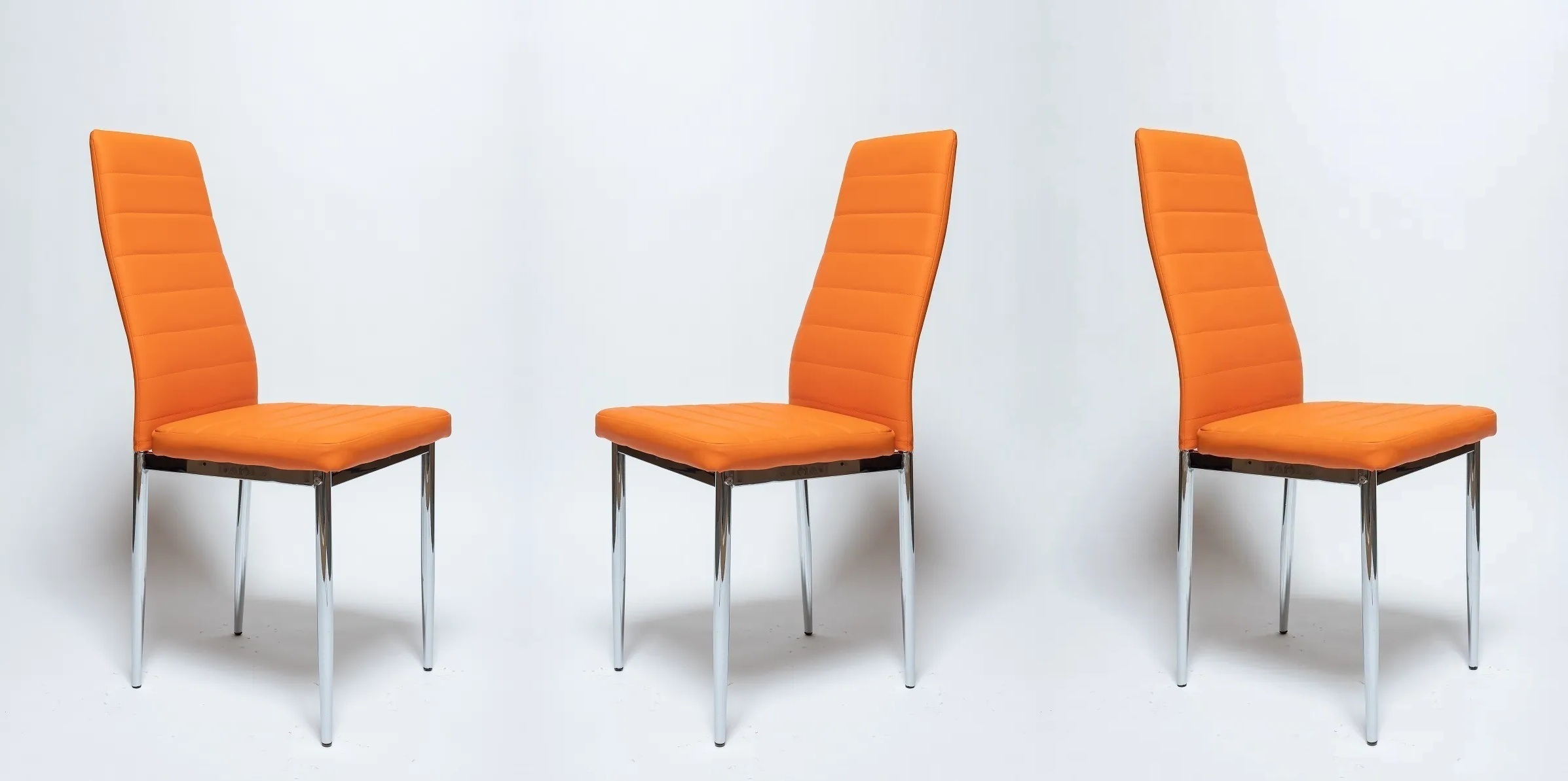 Комплект стульев 3 шт. La Room F 261-3, хром/оранжевый