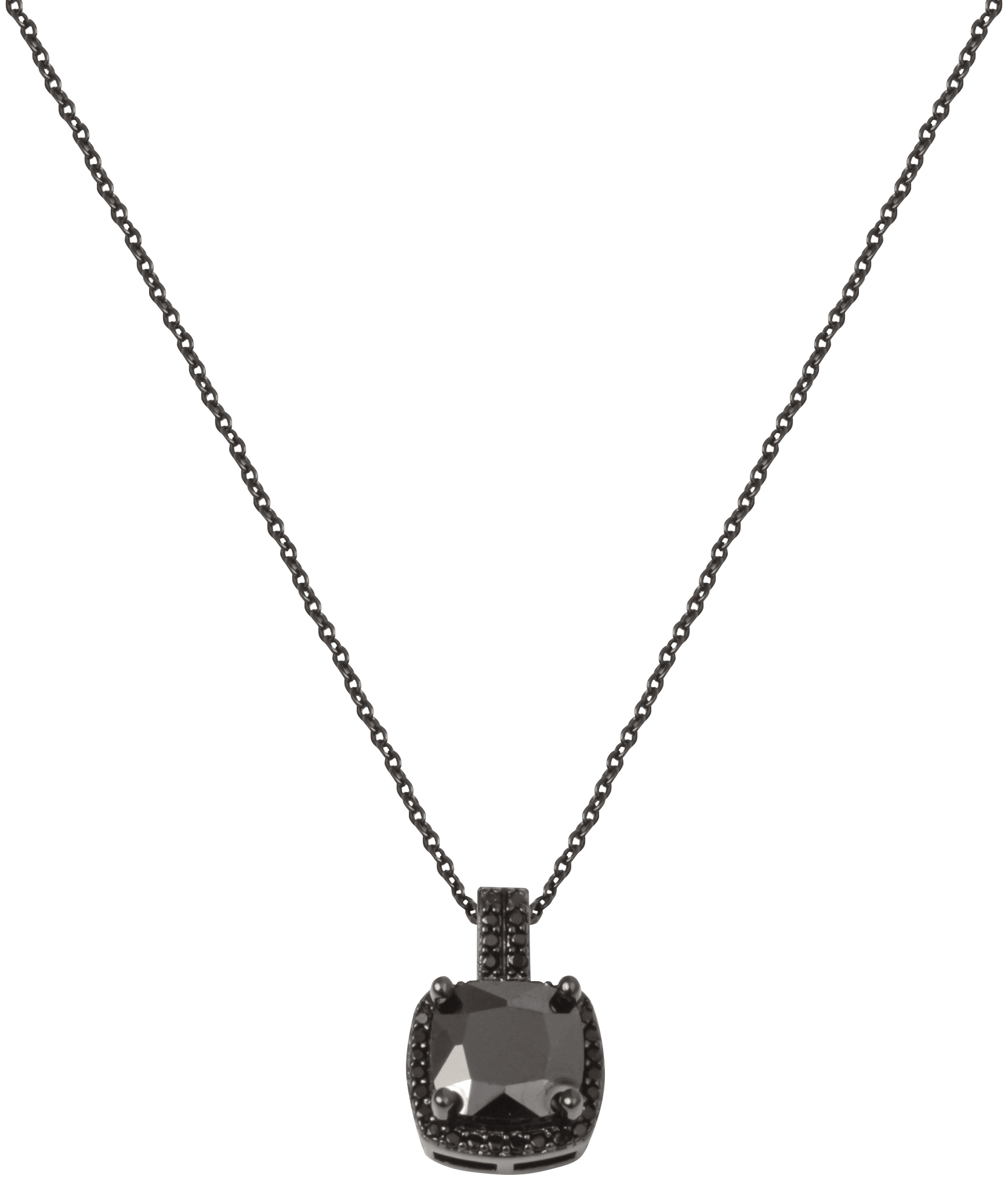 Ожерелье из бижутерного сплава со стразами 57.8 см WowMan Jewelry MQTBB