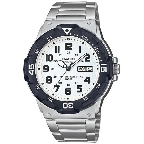 Наручные часы мужские Casio MRW-200HD-7B серебристые