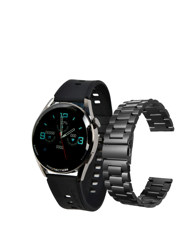 Смарт-часы X3 PRO черный/черный (Х3/доп ремешок/черный)