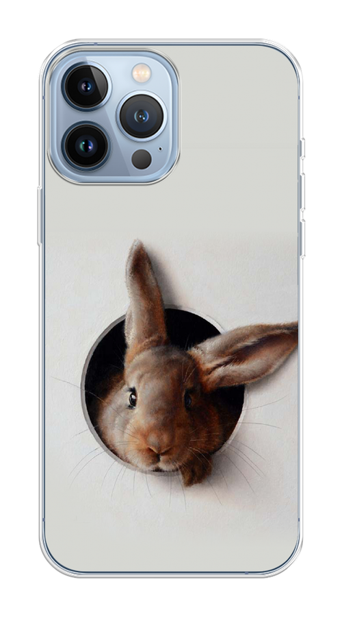 Чехол на Apple iPhone 13 Pro Max "Любопытный кролик"