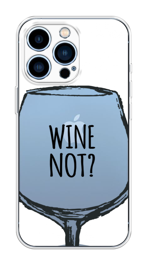 Чехол на Apple iPhone 13 Pro "Wine not white"