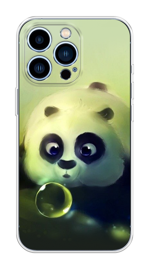 Чехол на Apple iPhone 13 Pro "Малыш панды"