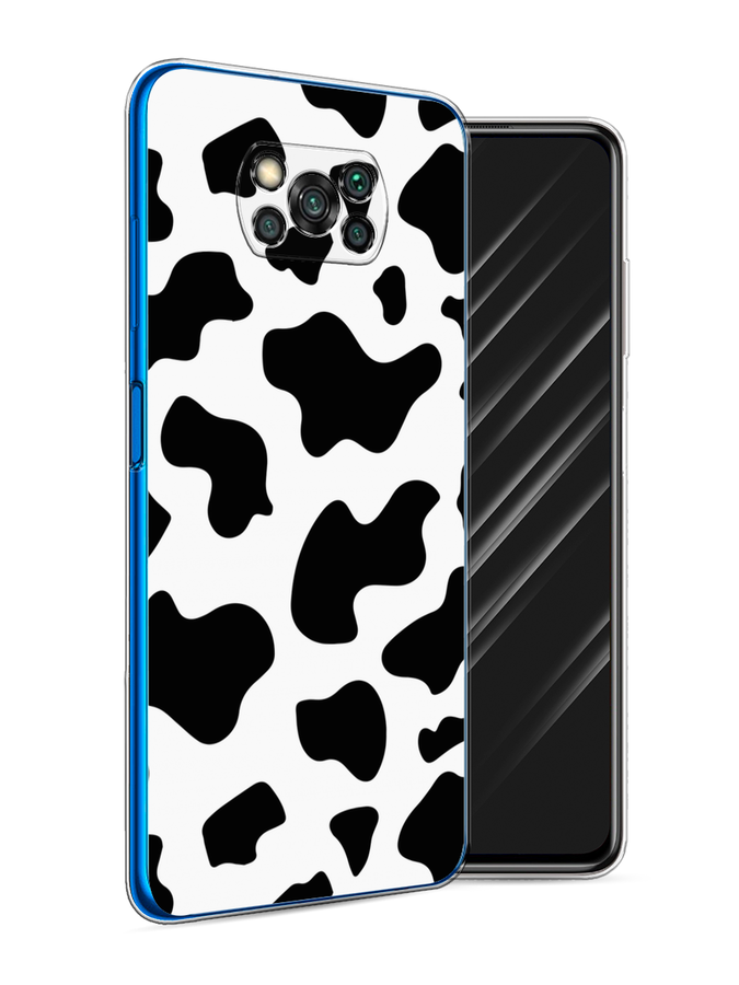 Чехол Awog  на Poco X3 NFC "Пятна коровы"