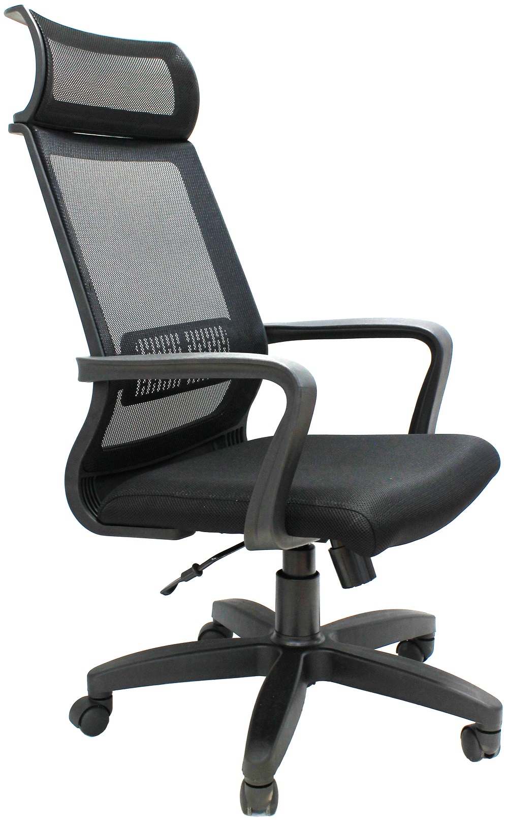 Кресло компьютерное Евростиль Aero Lux Black Profi, черный