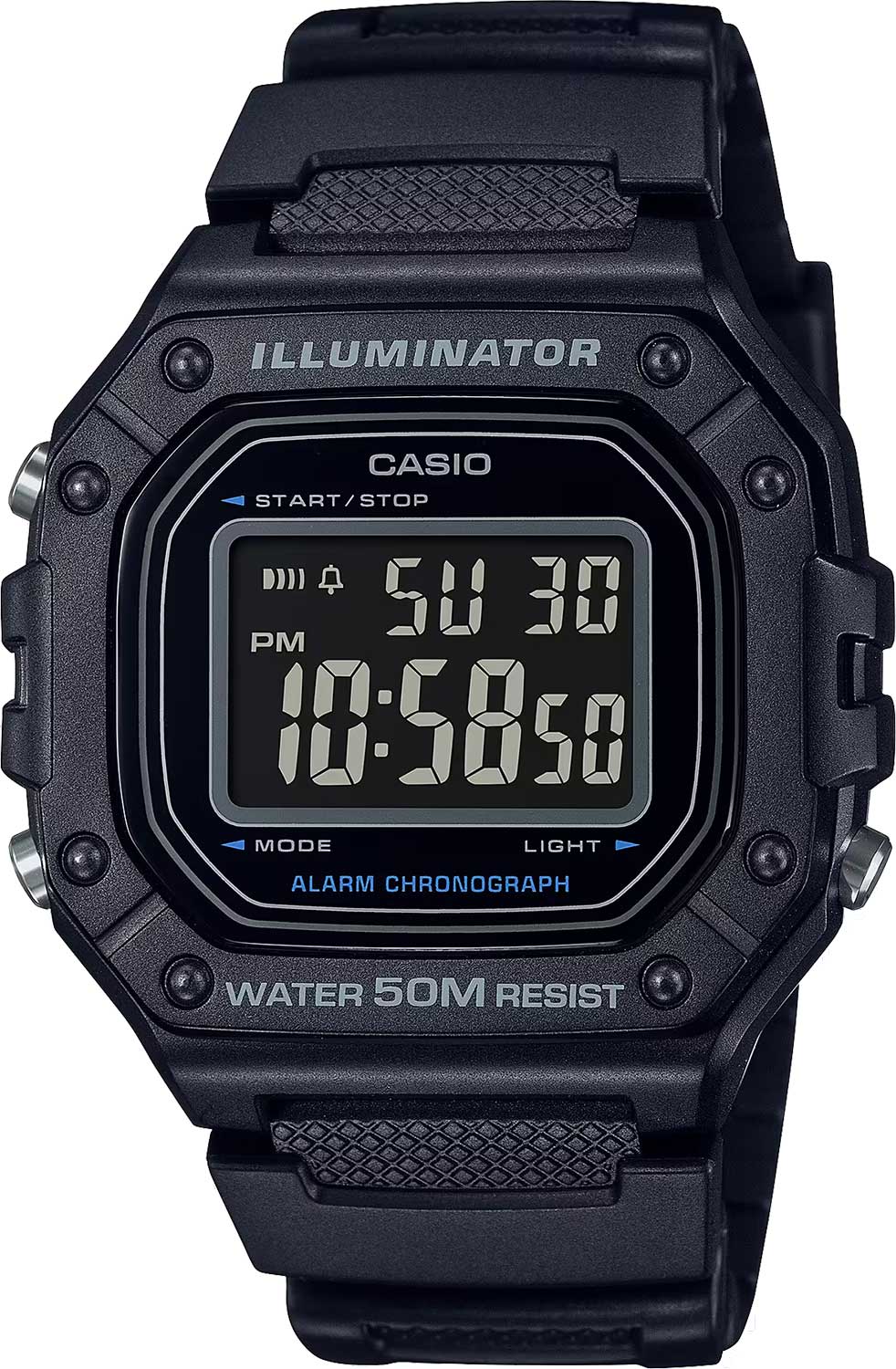 Наручные часы мужские Casio W-218H-1B