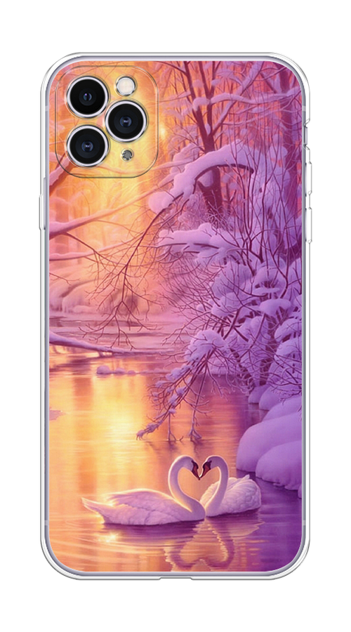 Чехол на Apple iPhone 11 Pro Max "Зима 1"
