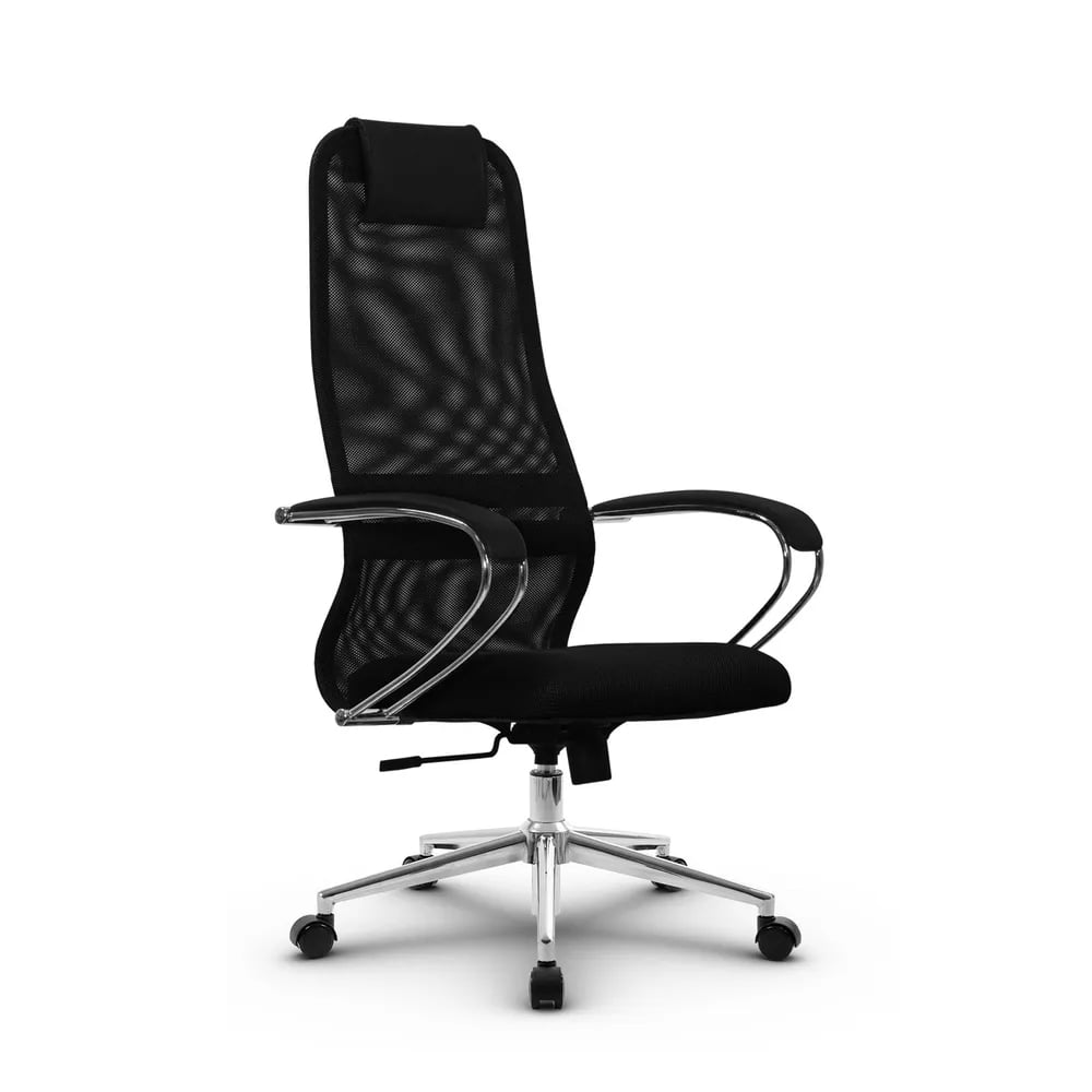 Кресло компьютерное SU-B-8/подл.131/осн.009 Черный