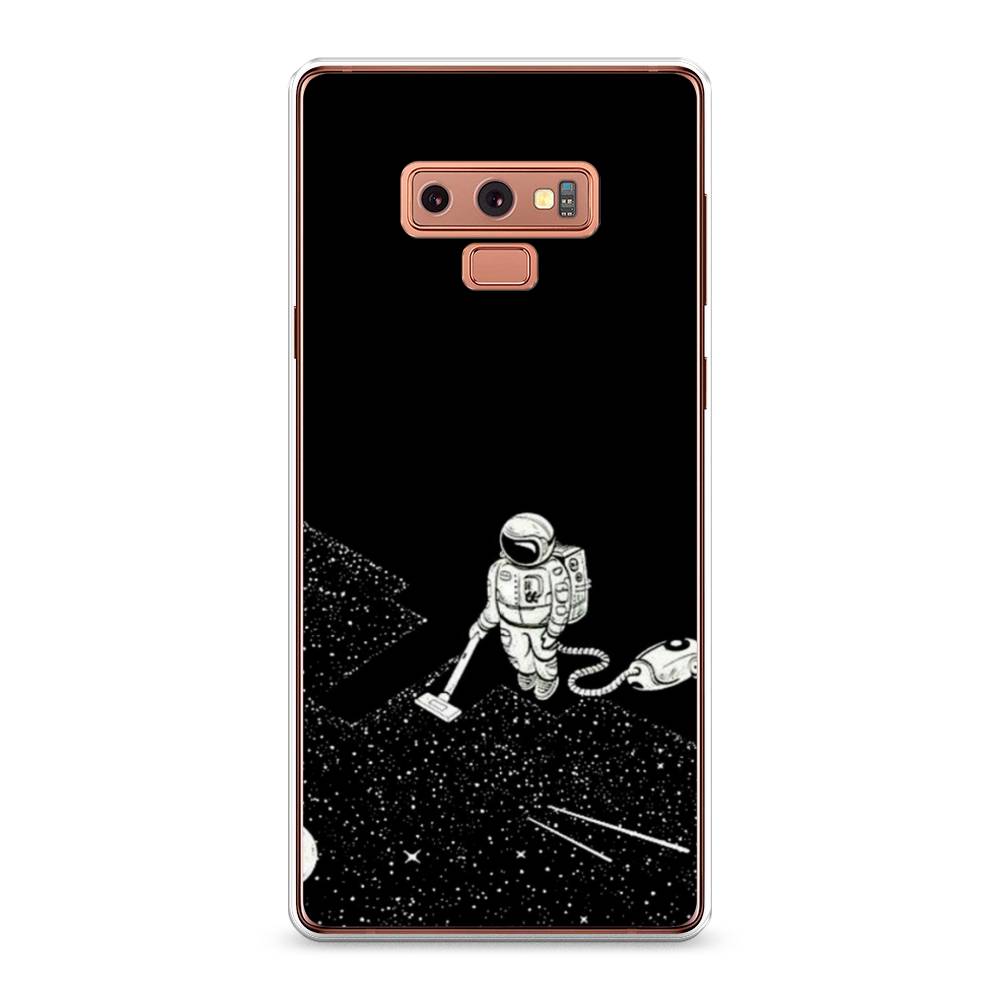 Чехол Awog  на Samsung Galaxy Note 9 "Космонавт с пылесосом"