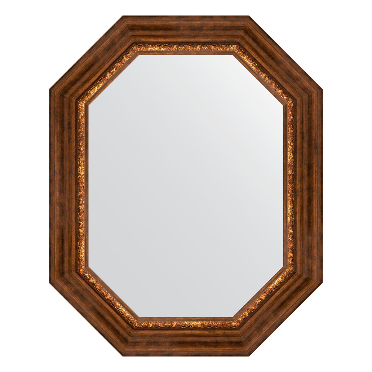 Зеркало в раме 61x76см Evoform BY 7170 римская бронза