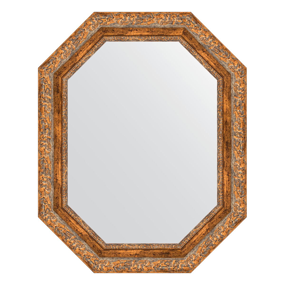 Зеркало в раме 60x75см Evoform BY 7154 виньетка античная бронза