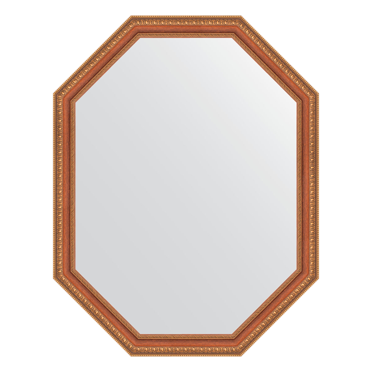 Зеркало в раме 71x91см Evoform BY 7056 бронзовые бусы на дереве