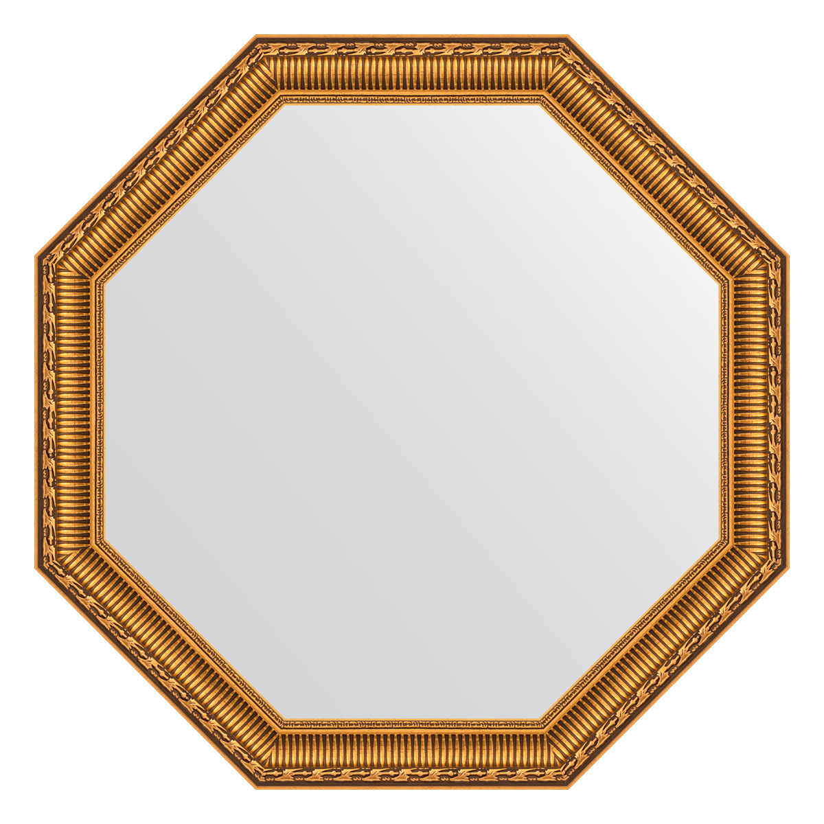 Зеркало в раме 65x65см Evoform BY 3984 золотой акведук