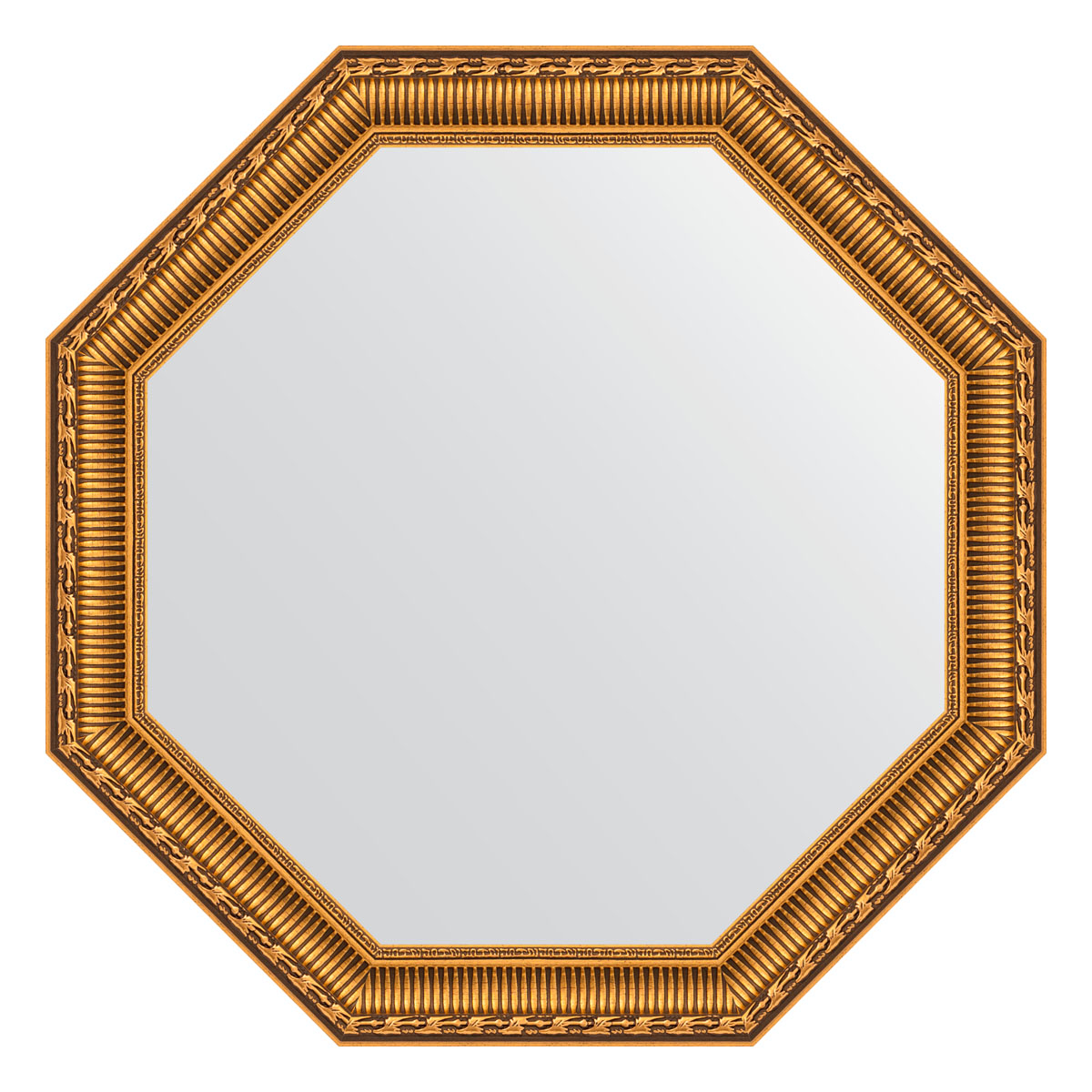 Зеркало в раме 60x60см Evoform BY 3716 золотой акведук