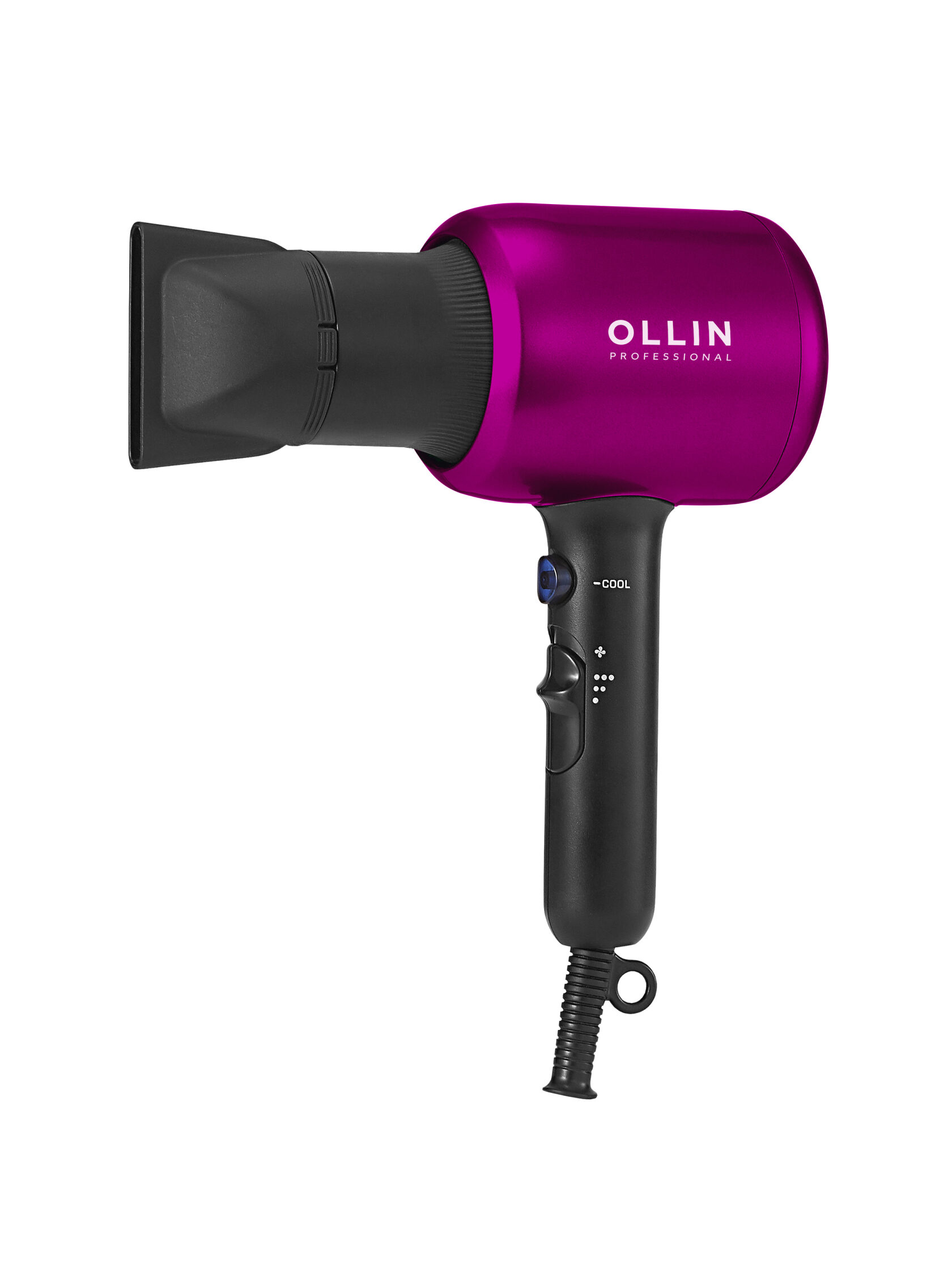 Фен Ollin Professional OL-8080 2000 Вт розовый, черный