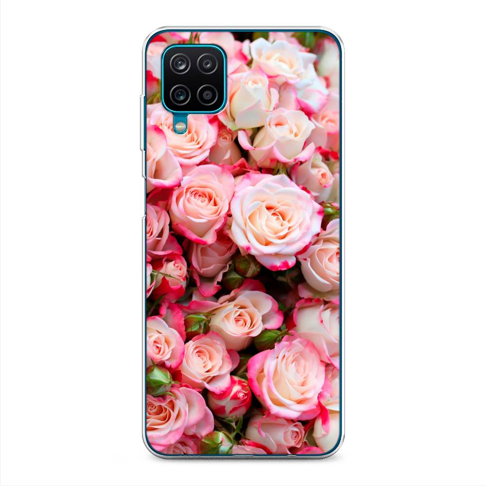 Чехол на Samsung Galaxy A12/M12 "Много роз"