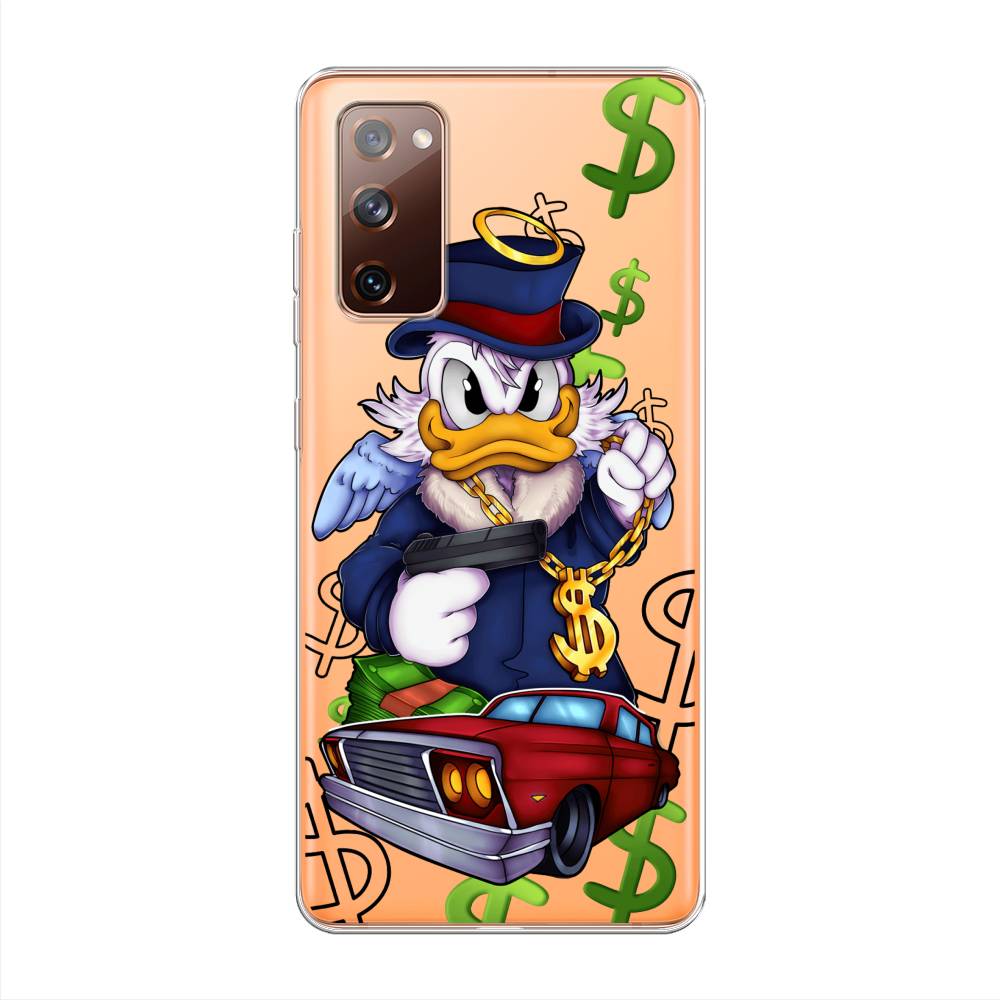 Чехол на Samsung Galaxy S20 FE "Scrooge McDuck with a Gold Chain"