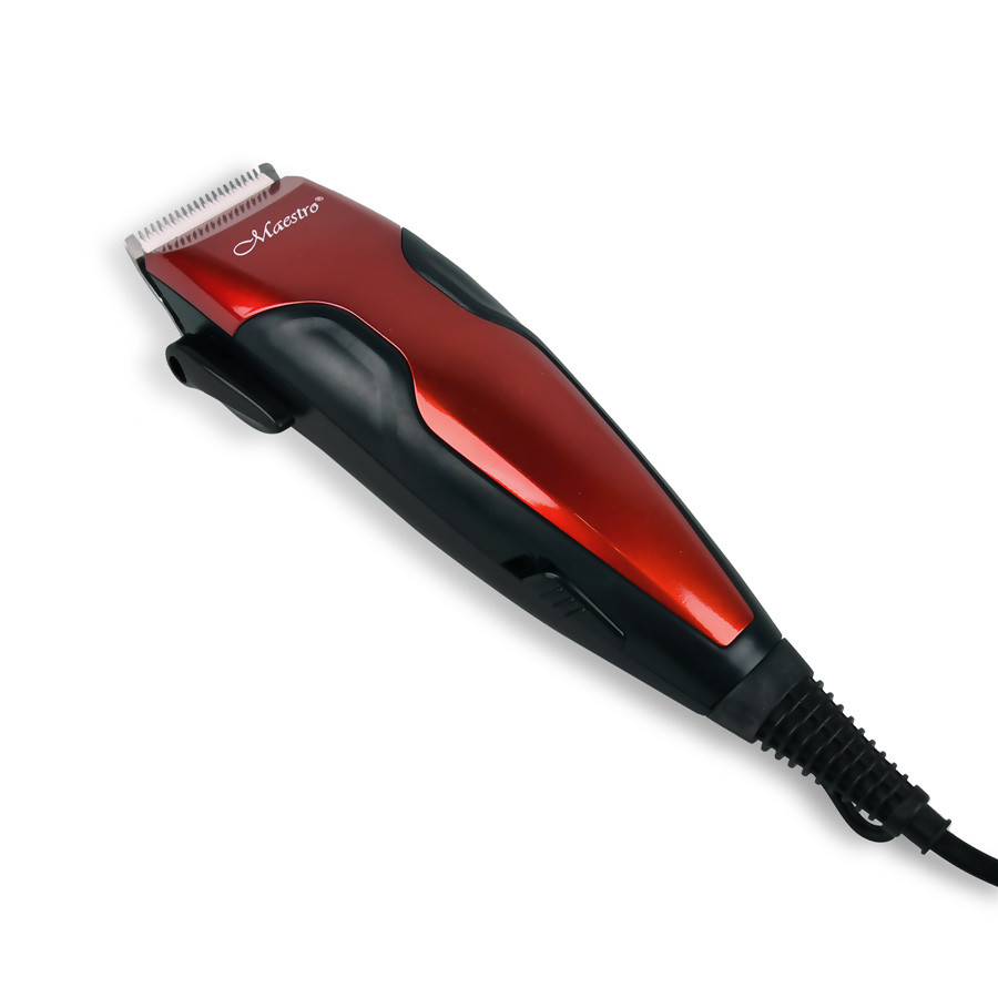 Машинка для стрижки волос Maestro MR-650C красный