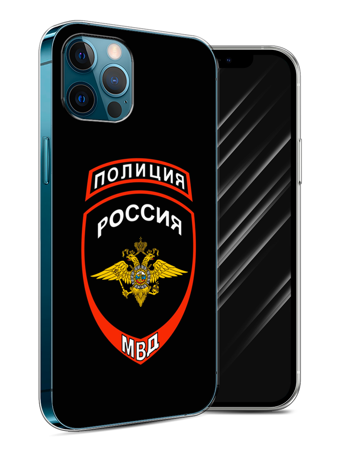 Чехол Awog на Apple iPhone 12 Pro / Айфон 12 Pro "Полиция шеврон"