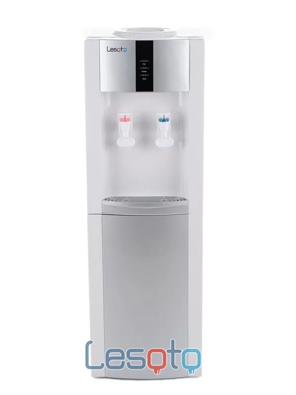 Кулер для воды напольный, куллер для воды с охлаждением электронным и нагревом LESOTO 16 L
