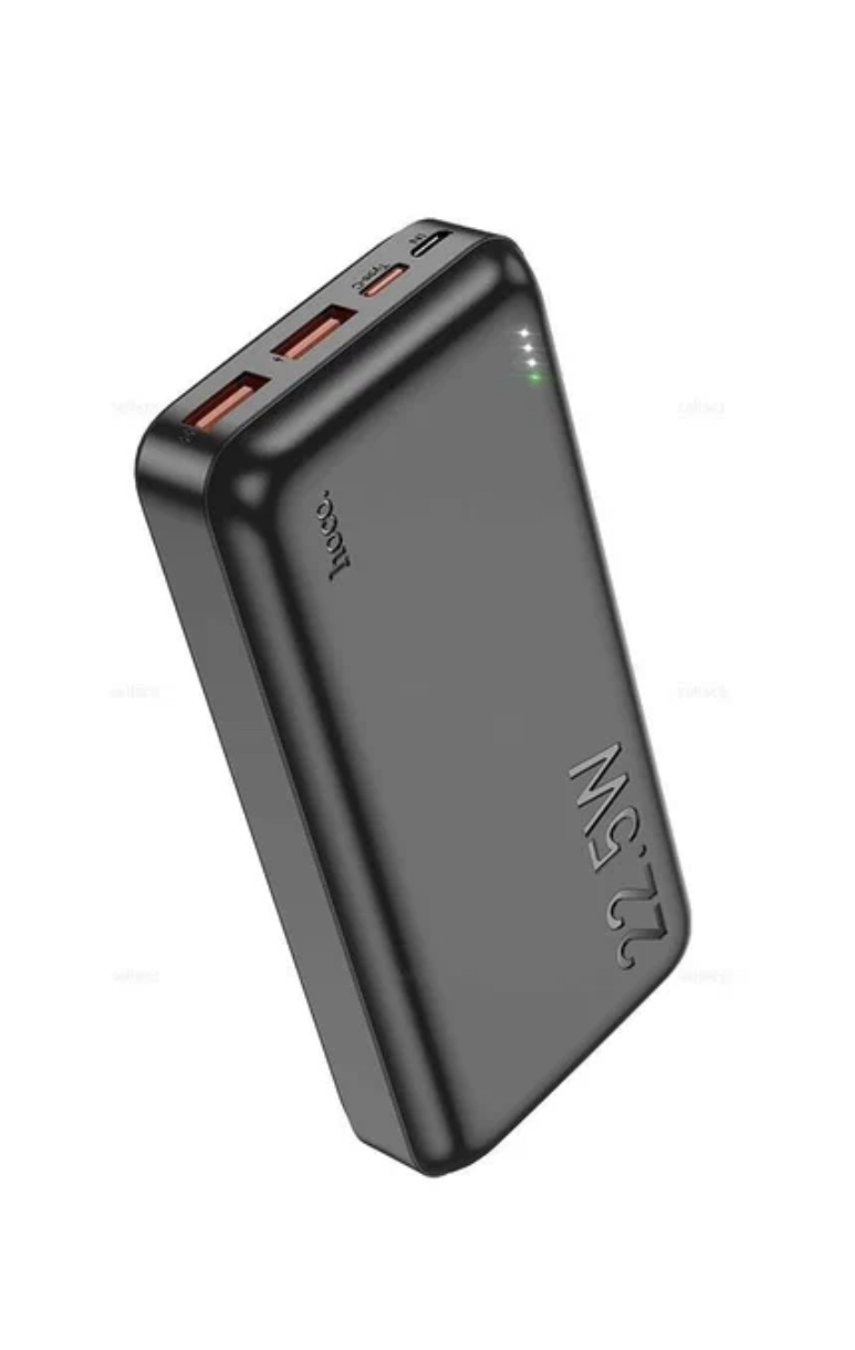 Внешний аккумулятор Hoco J101A 20000 мА/ч для мобильных устройств, черный (8249)