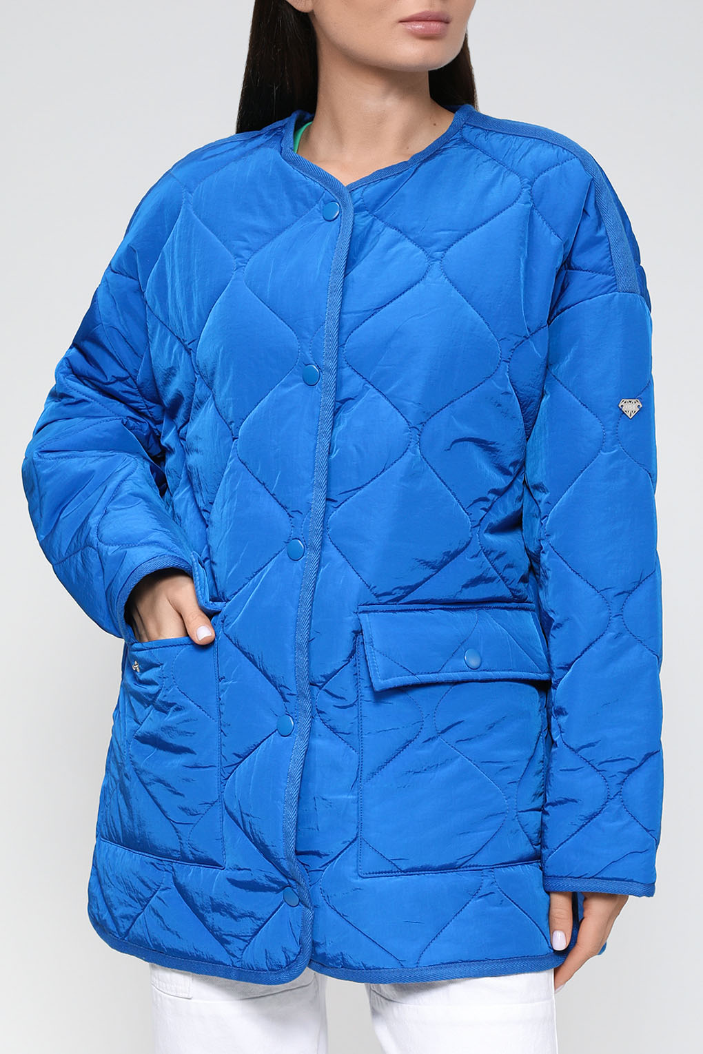 Куртка женская Loft LF2030143 синяя XS
