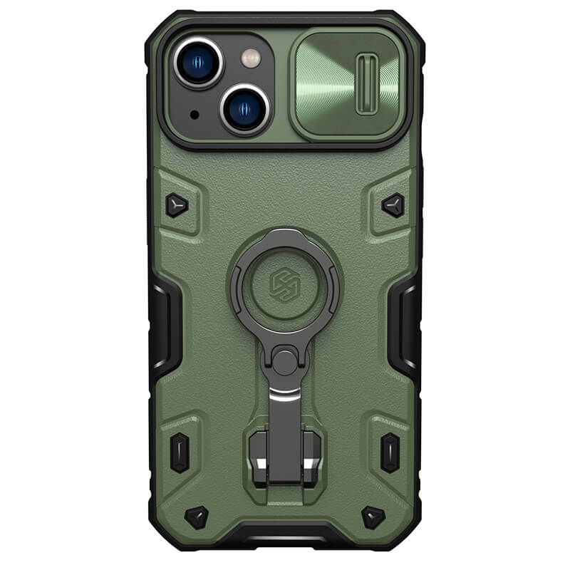 Чехол Nillkin CamShield Armor Pro для iPhone 14+ (зеленый)