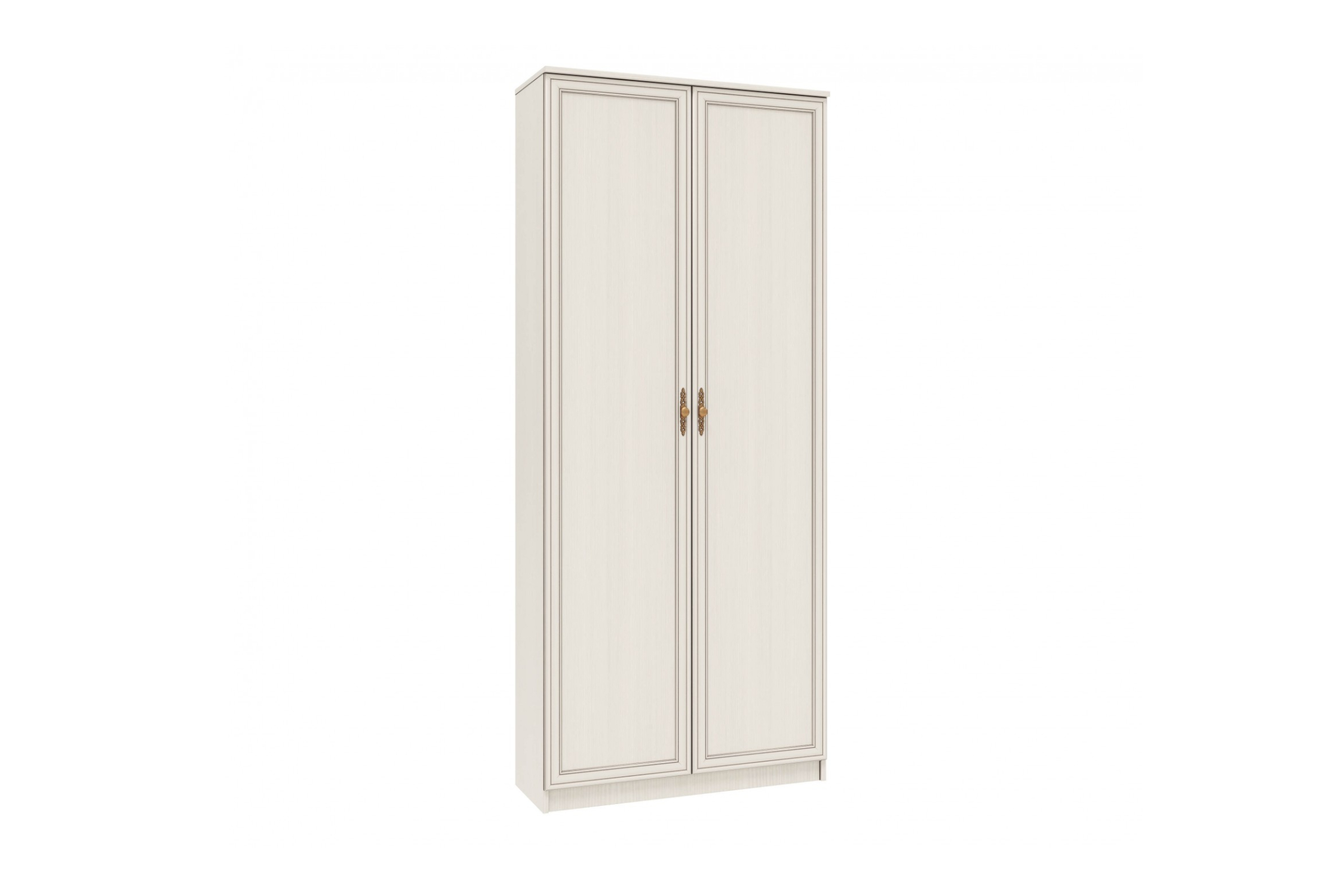 Шкаф 2-дверный Габриэлла вудлайн кремовый / сандал белый