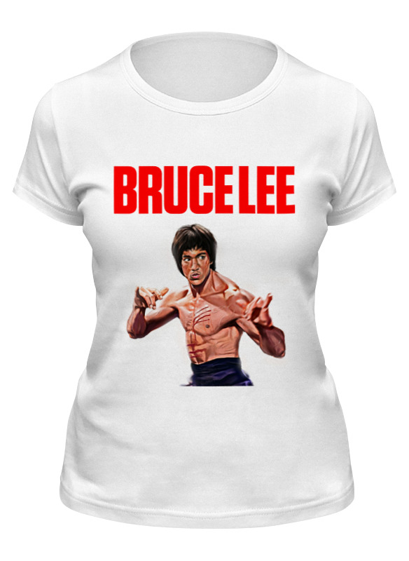 Футболка женская Printio Bruce lee белая M