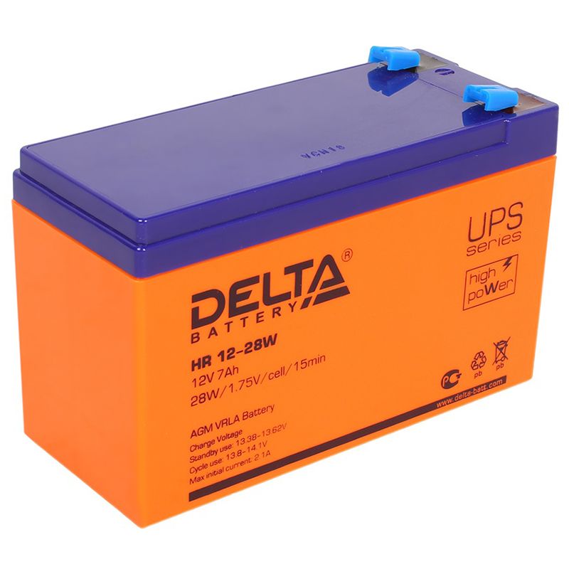 Аккумулятор для ИБП Delta HR 12-28 W