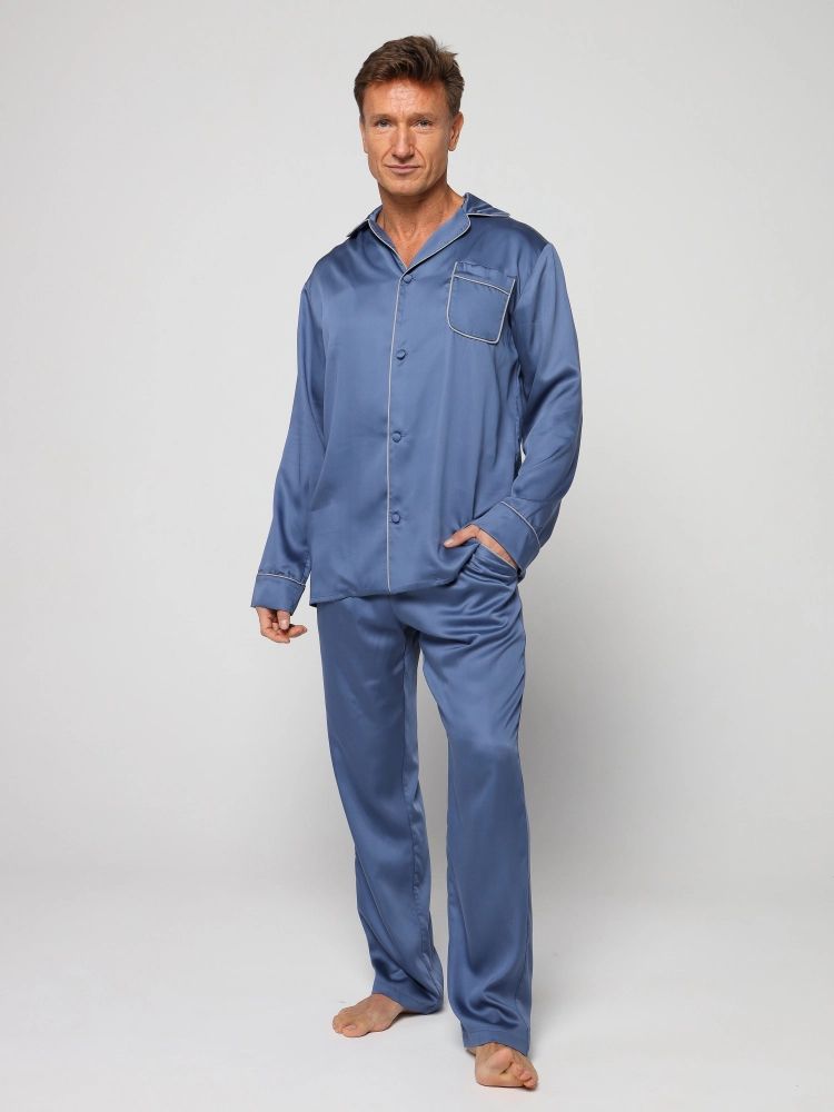 Пижама мужская Малиновые Сны APOLLON голубая 54 RU
