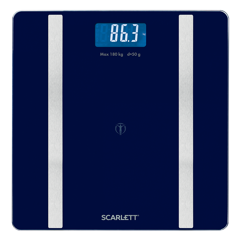 Весы напольные Scarlett SC-BS33ED111 синий