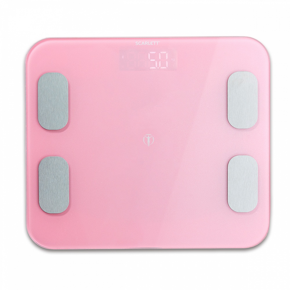 Весы напольные Scarlett SC-BS33ED102 розовый