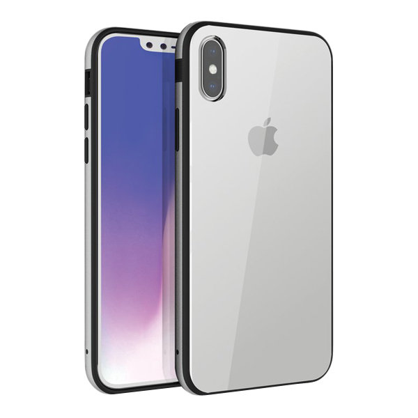 Чехол Uniq Valencia Clear для iPhone Xs Max серый