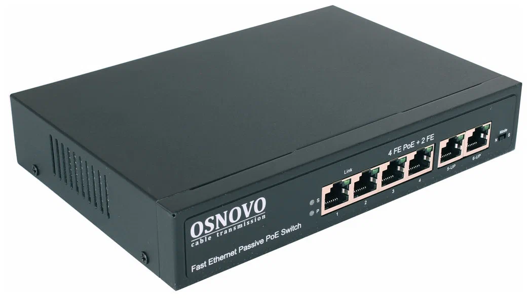 Коммутатор OSNOVO SW-20600(80W) черный