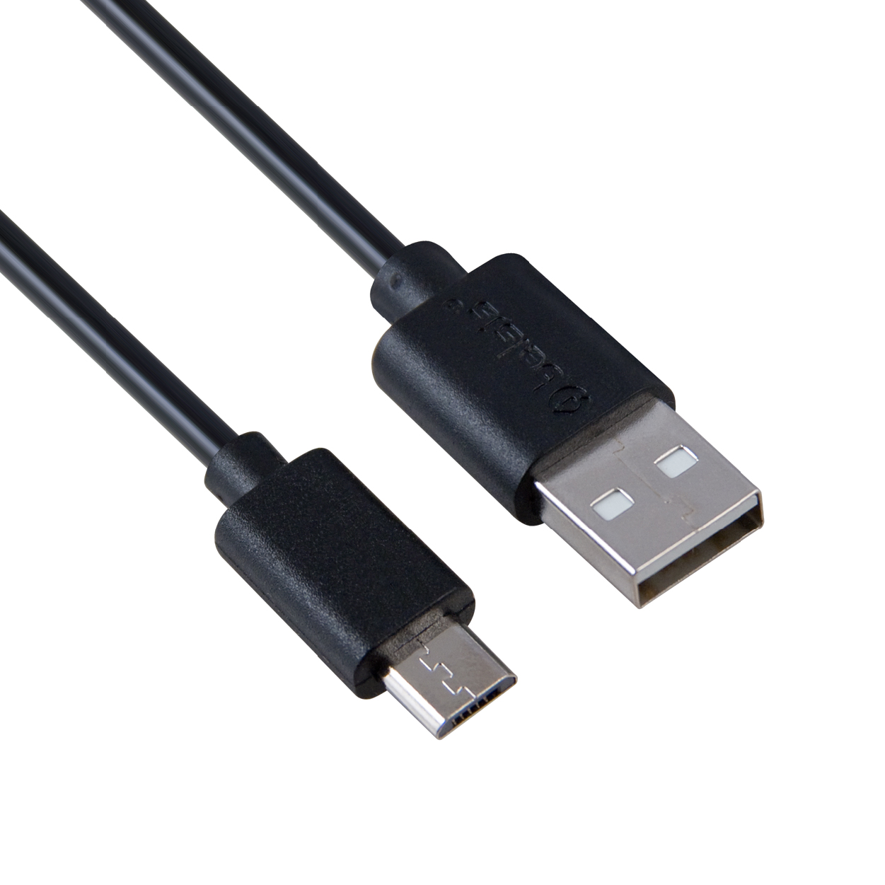 Кабель microUSB - USB, 2 А, 1.2 м, быстрая зарядка, передача данных, черный,Belsis,BW1432B