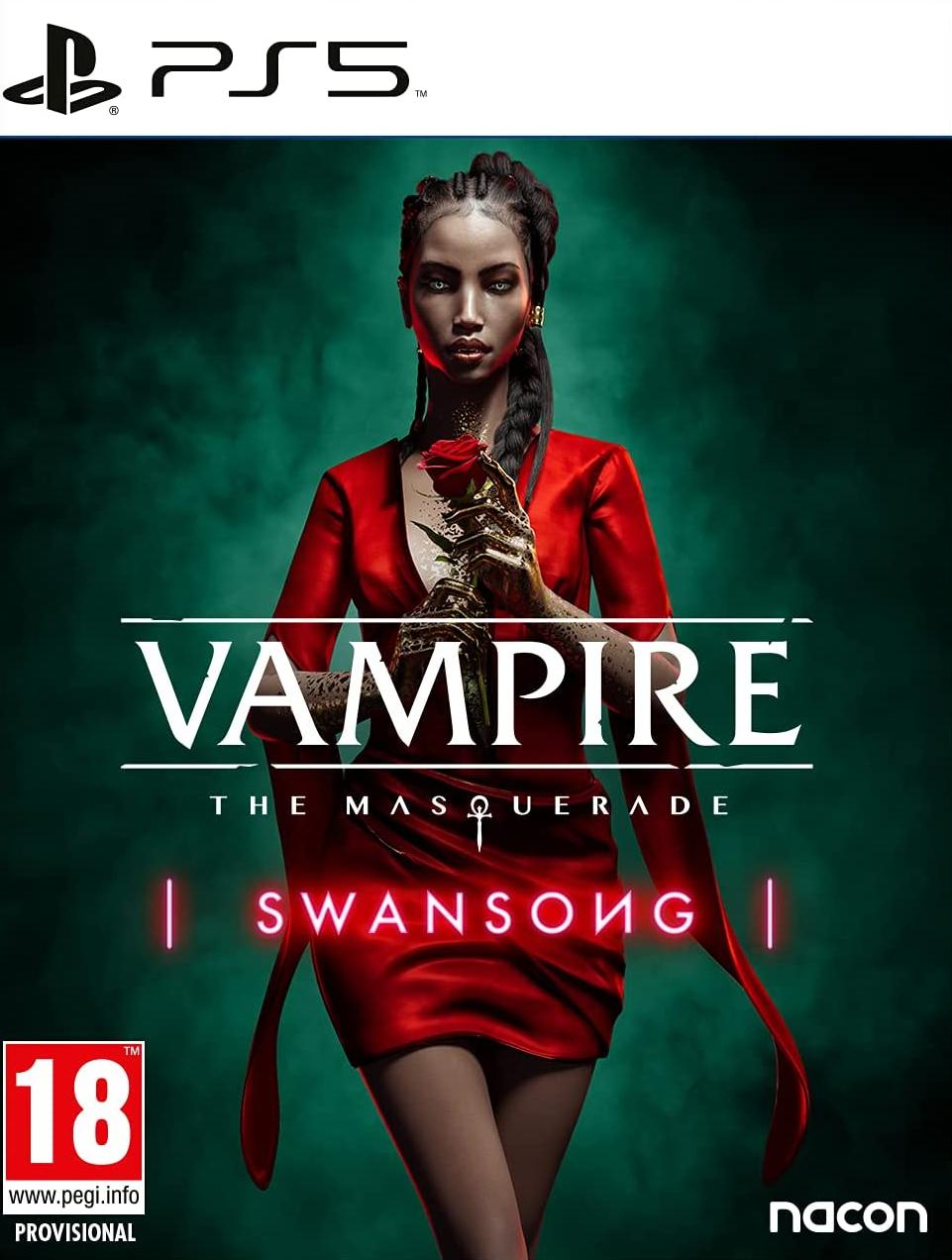Игра Vampire: The Masquerade - Swansong Русская версия (PS5)