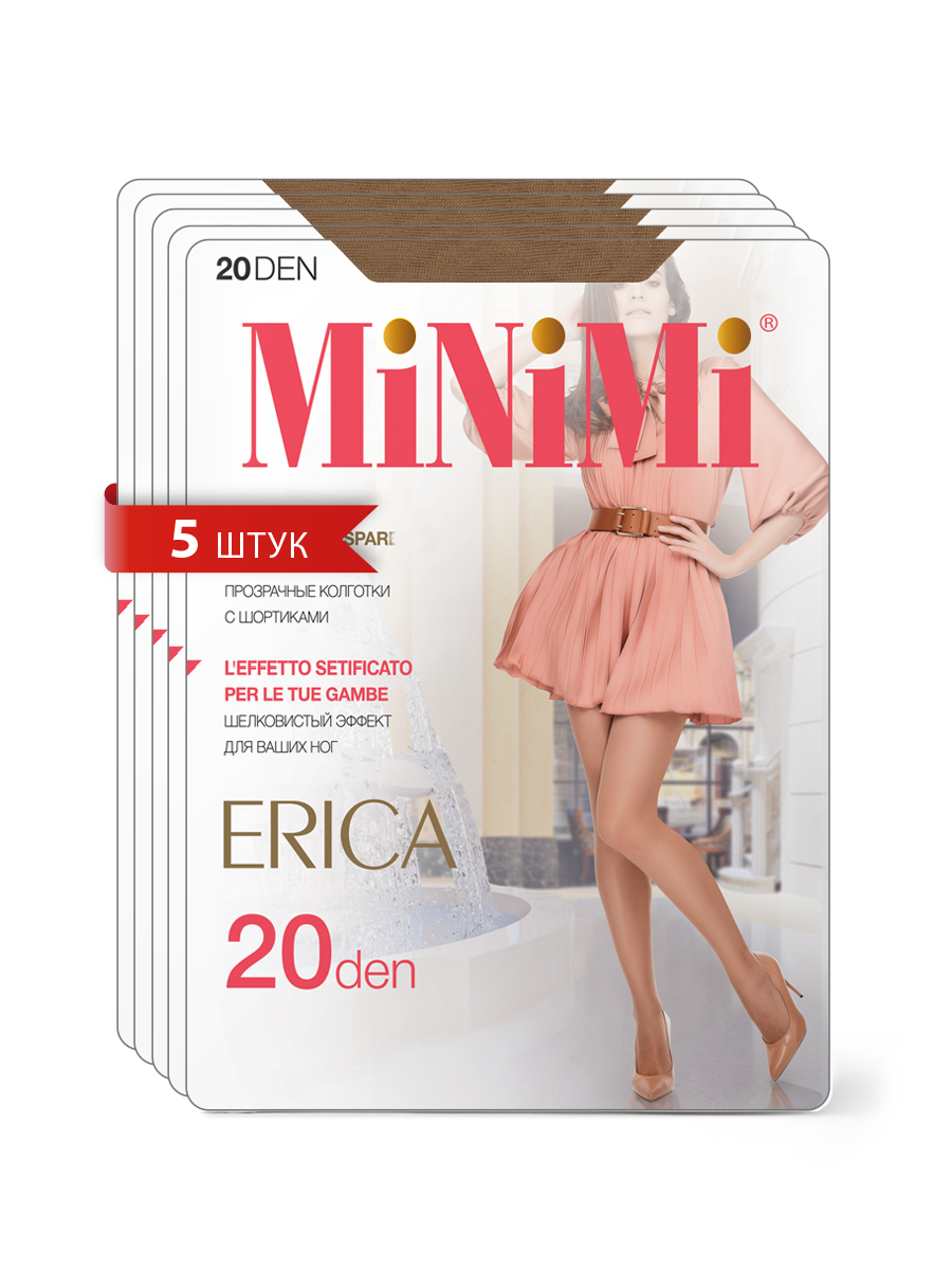 Комплект колготок Minimi Basic ERICA 20 caramello 5