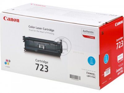 Картридж для лазерного принтера Canon 723 C голубой, оригинал