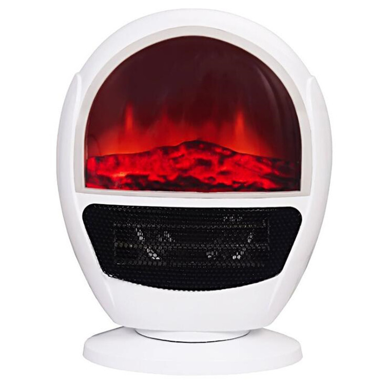 Тепловентилятор GoodStore24 Flame Heater White