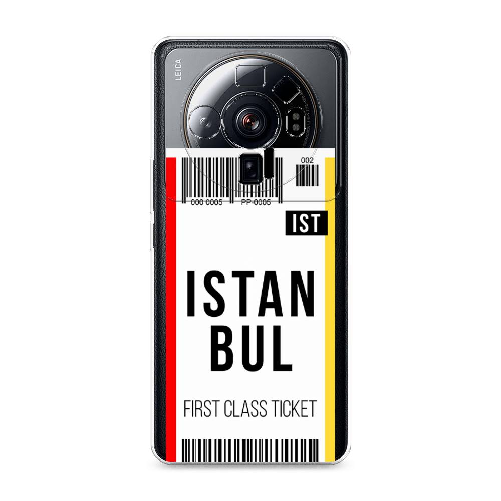 Чехол на Xiaomi 12S Ultra "Билет в Стамбул"
