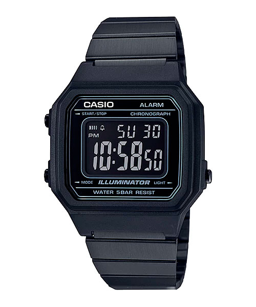 Наручные часы мужские Casio B650WB-1BDF черные