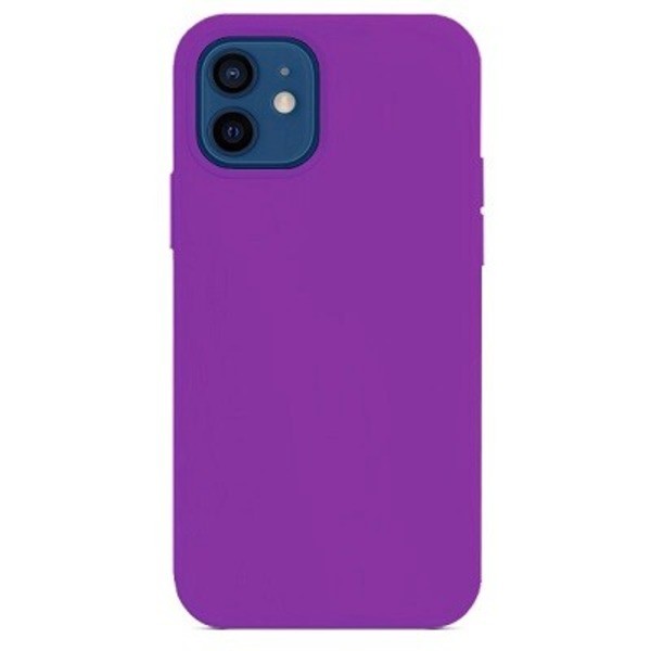 Чехол для iPhone 12/12 Pro Silicone фиолетовый