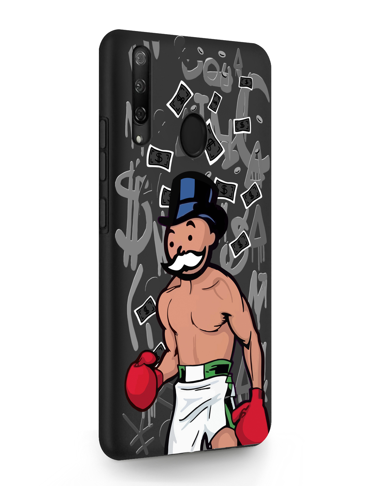 Чехол MustHaveCase Huawei P Smart Z Monopoly Boxing черный