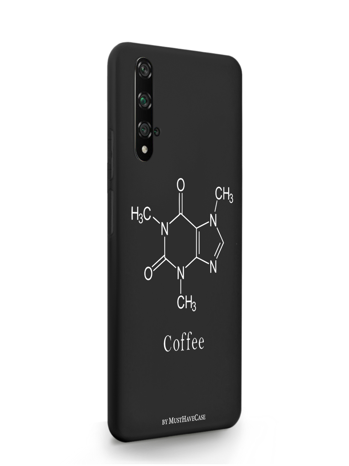 Чехол MustHaveCase HONOR 20 Pro Молекула кофе черный